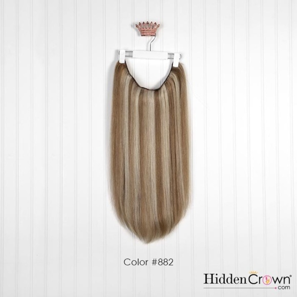 hidden crown hair | Accessories | Hidden Crown Layers Hair Extensions ...
